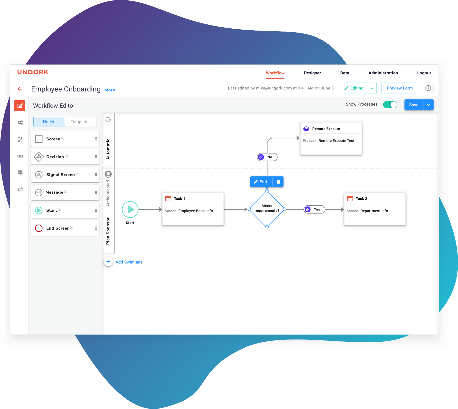 Product Updates: Workflow Orchestration | Unqork Enterprise Application ...