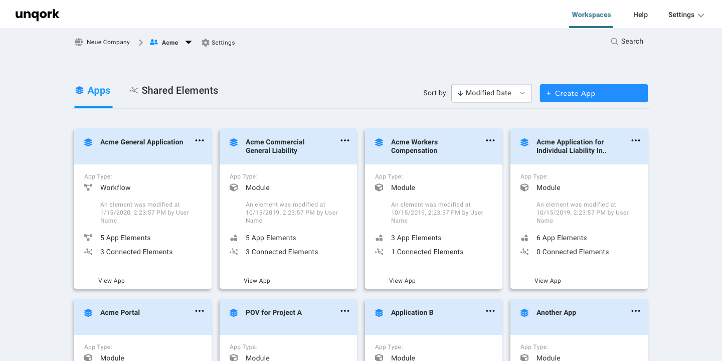 Announcing Unqork Workspaces - Unqork Enterprise Application ...