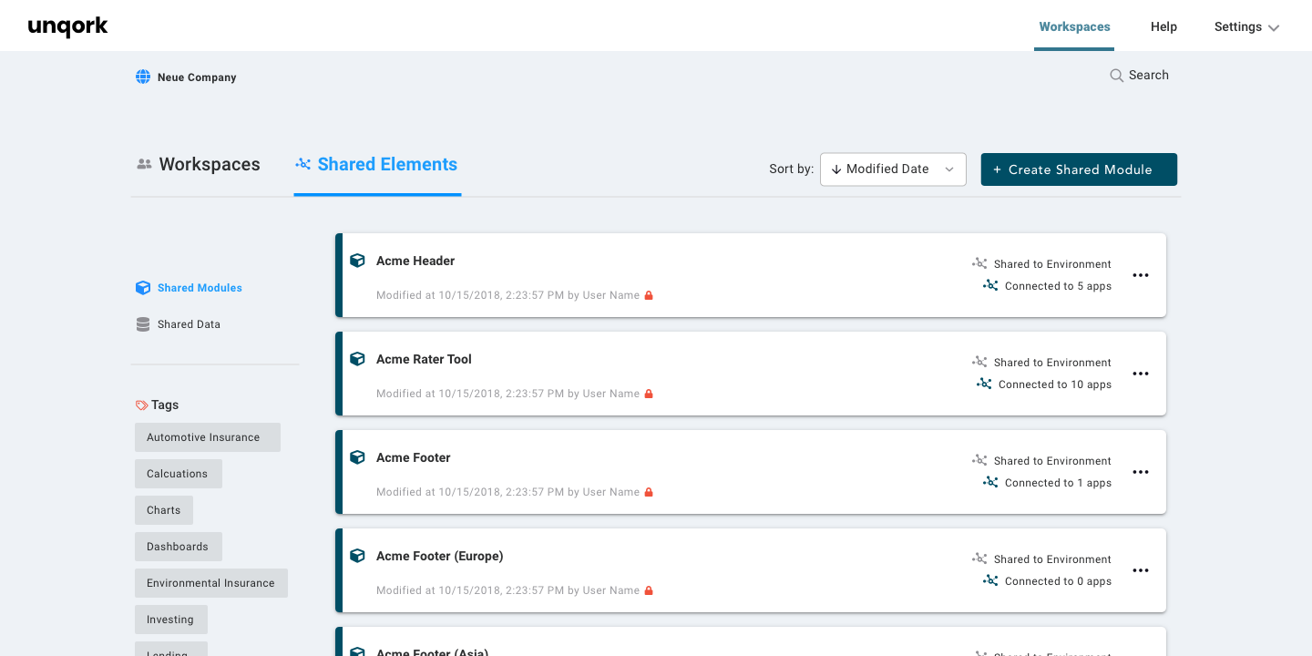 Announcing Unqork Workspaces - Unqork Enterprise Application ...