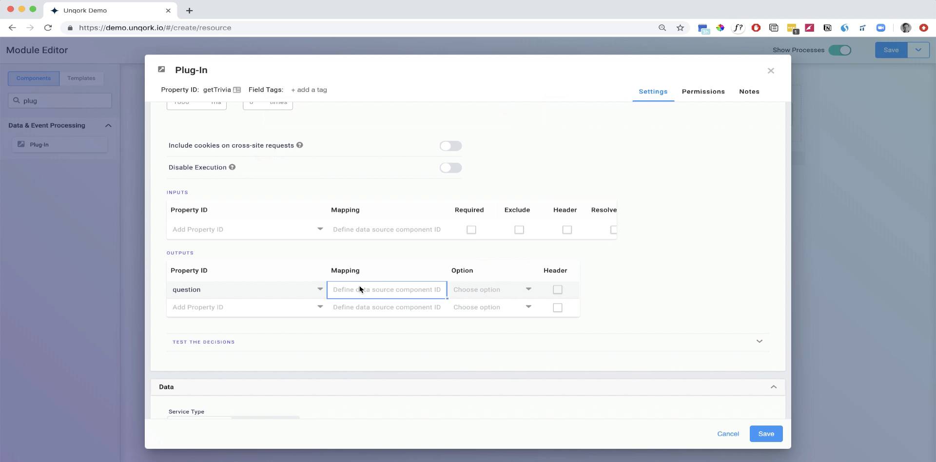 Demo: Setting Up Integrations | Unqork Enterprise Application ...