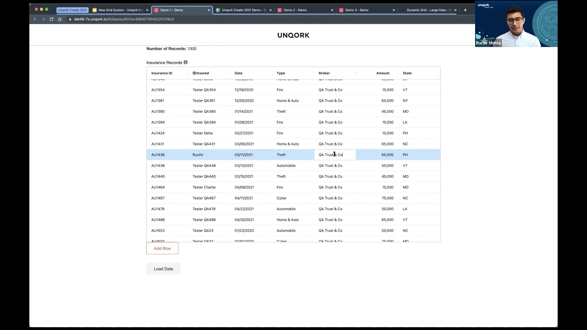 Introducing Unqork's New Grid System | Unqork Enterprise Application ...